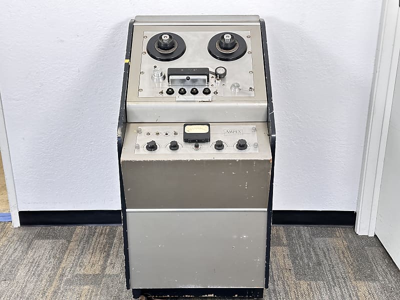Ampex 350C + 351 Reel To Reel Tape Recorder Tube Preamp | Reverb