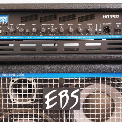 EBS HD-350 High Definition Bass Head & EBS Evolution ProLine | Reverb