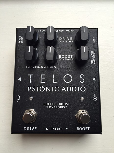 Psionic Audio Telos Buffer+Boost+Overdrive Pedal | Reverb