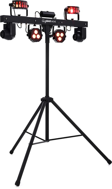 Chauvet DJ Gig Bar Move 5-in-1 LED Lighting System with Stand | Reverb