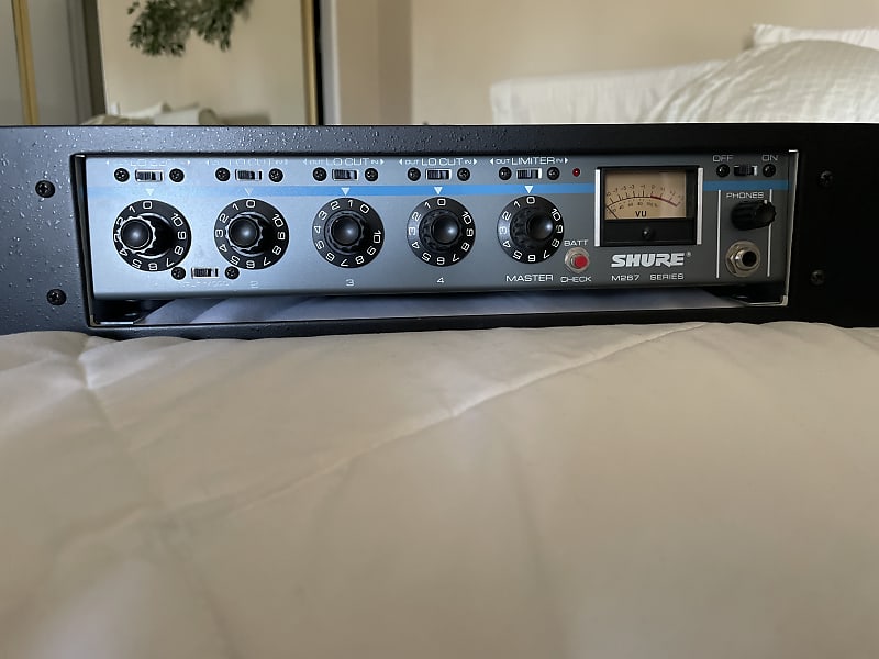 Shure M267 preamp 90s - Gray | Reverb