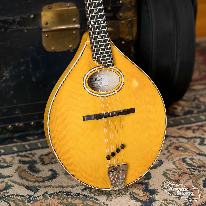 Bulas Carpathian Spruce/Curly Maple Oval-hole Amber-Blond | Reverb