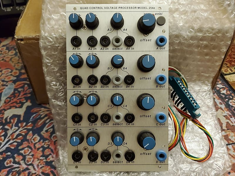 Studio.H Quad Control Voltage Processor 254e Buchla 4U Module | Reverb