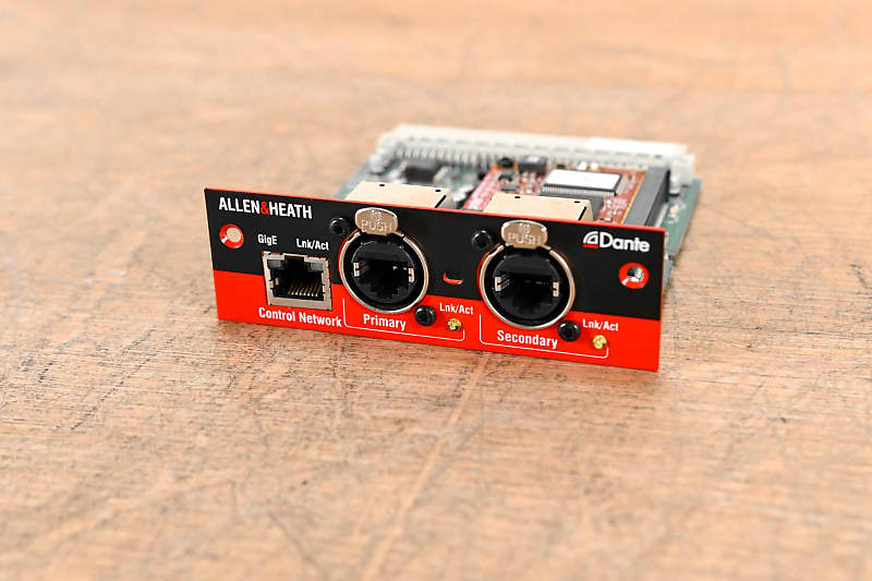 Allen & Heath M-Dante Dante Module for iLive and GLD Mixing | Reverb