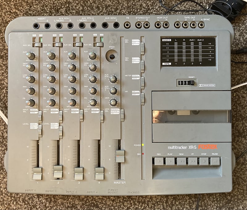 Fostex Multitracker XR5 cassette recorder | Reverb