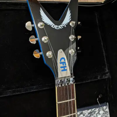 Dean Dimebag Dean from Hell CFH Lightning Bolt Graphic | Reverb