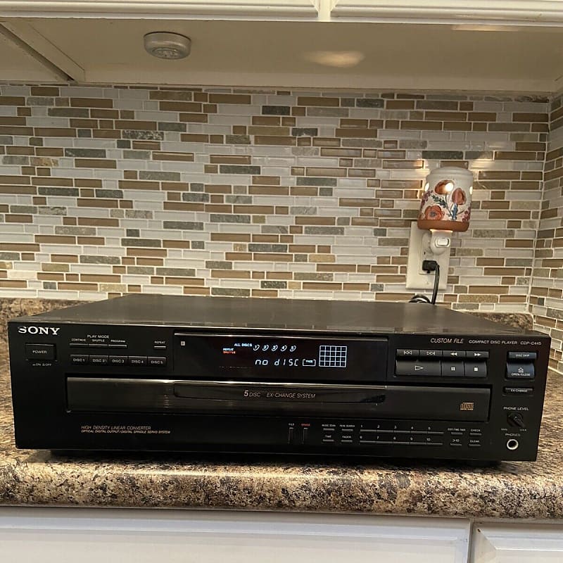 Used Sony CDP-C445 CD players for Sale | HifiShark.com