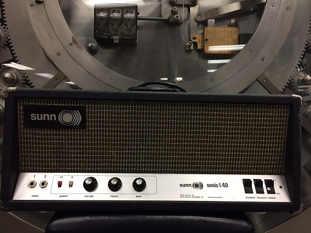 Sunn Sonic I-40 *Rare Vintage Tube Head* | Reverb