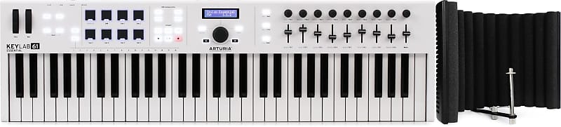 Arturia KeyLab Essential 61 61-key Keyboard Controller Bundle | Reverb