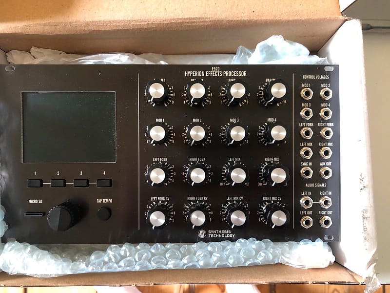 Synthesis Technology e520 Hyperion Processor 2022 - Black | Reverb