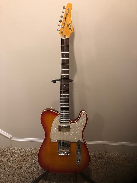 Alvarez Classic "T" Tele Style Electric Guitar 1990's | Reverb