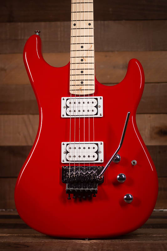 Kramer Pacer Classic, Floyd Rose Special, Scarlet Red | Reverb