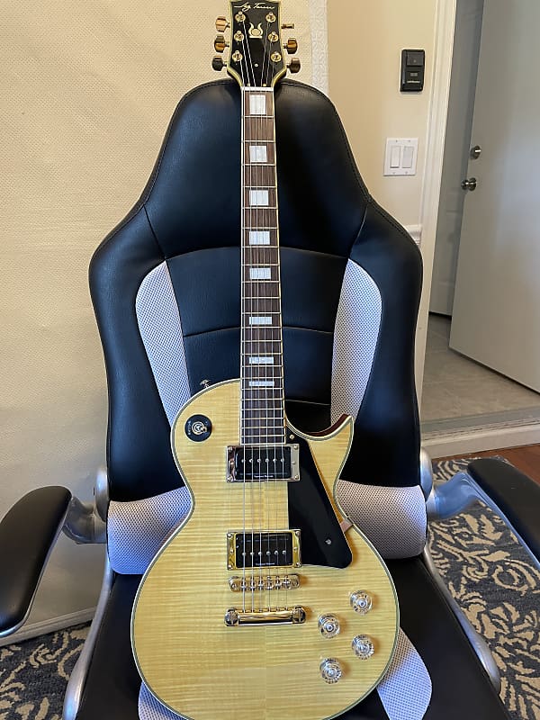 Jay Turser JT-200D JT-200 LP singelcut Natural Seymour | Reverb UK