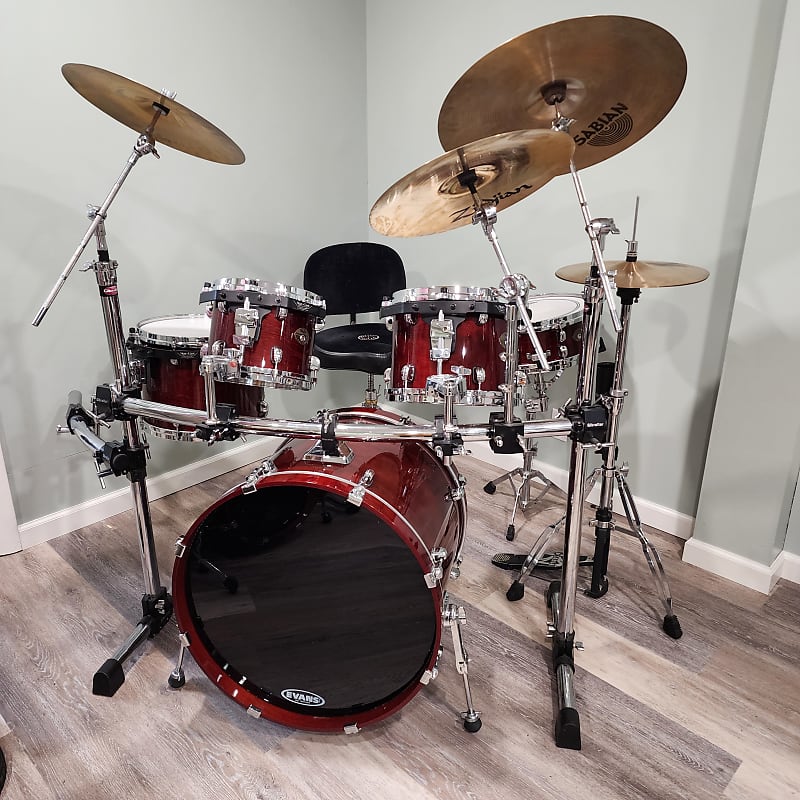 Tama Starclassic Performer 5pc Drum Kit with Gibraltar Rack & | Reverb