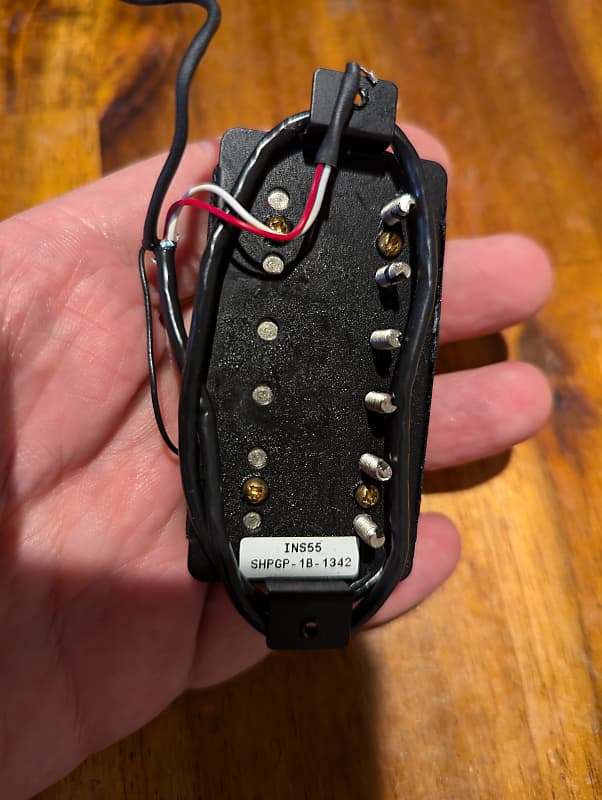 Seymour Duncan SHPGP-1B Pearly Gates Plus 2000s - Black | Reverb