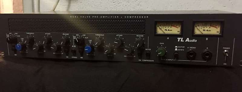 TL Audio Dual Valve Pre Amp Compressor | Reverb UK