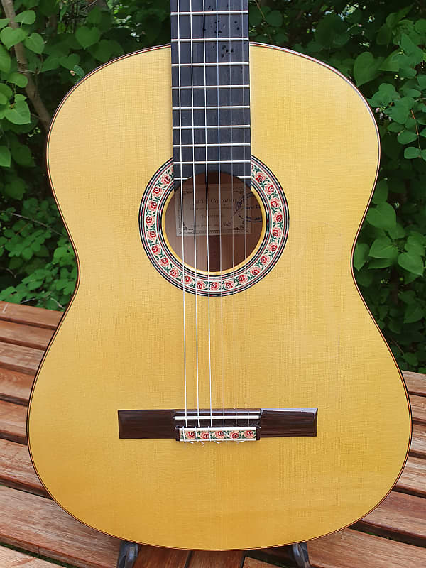 Javier Castano blanca 2023 flamenco concert guitar | Reverb