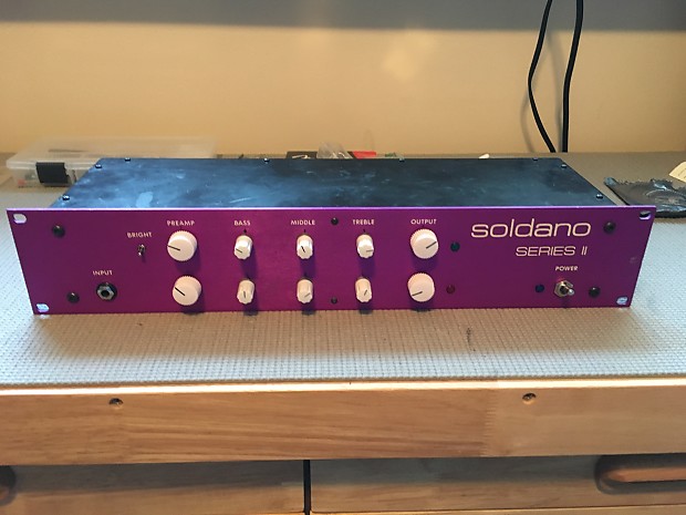 Soldano SP77 Tube Guitar Preamp | Reverb