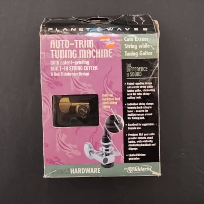 Planet Waves Auto trim inline 6 gold | Reverb