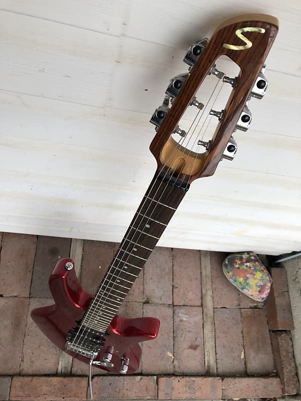 Samick SBA460TS 1996 Rare Open Headstock Electric Guitar HSS | Reverb