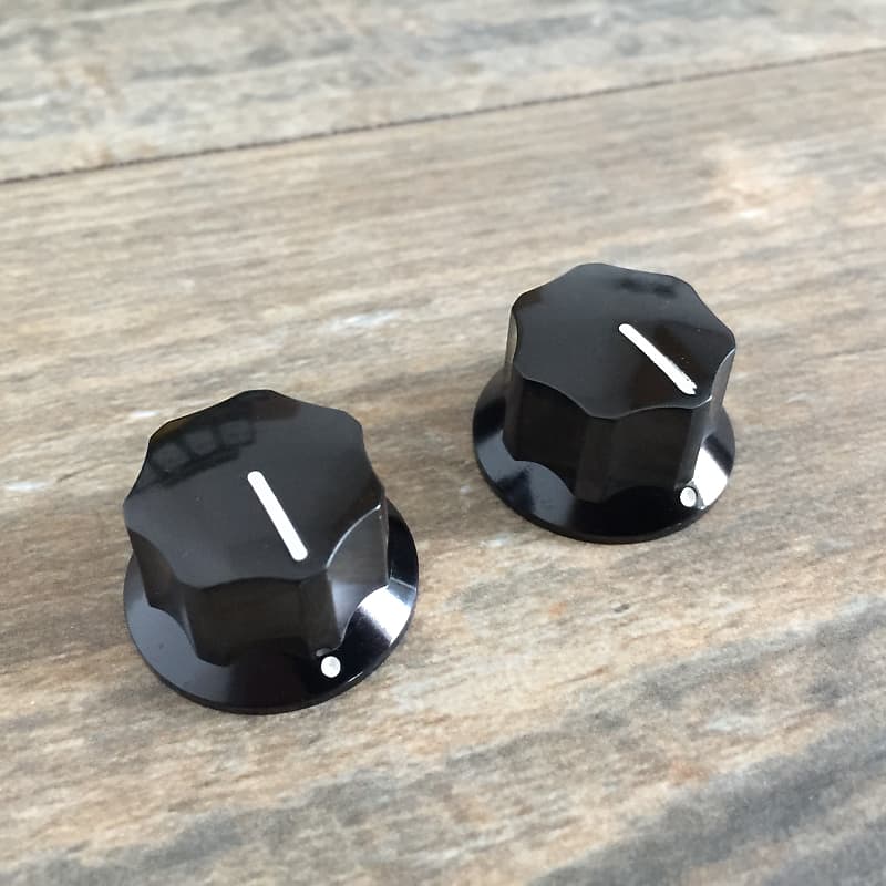 Vintage Fender Jaguar Control Knobs - Mustang - Bass | Reverb UK