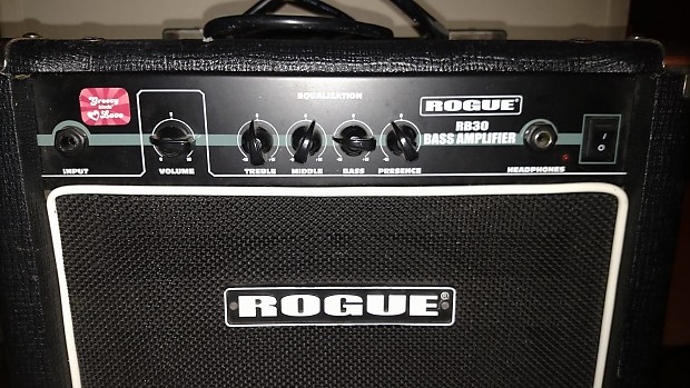 Rogue RB30 Bass Amp | Reverb