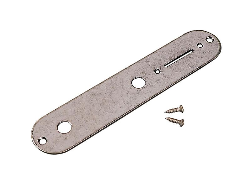 Control plate, TE-model, aged chrome | Reverb