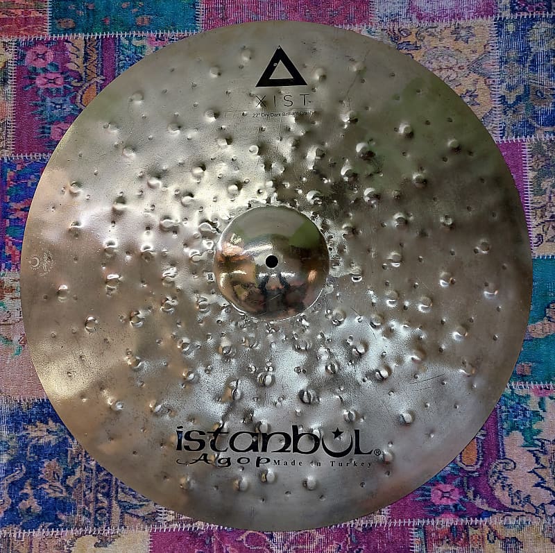 Istanbul Agop 22" Xist Dry Dark Brilliant Crash Cymbal | Reverb