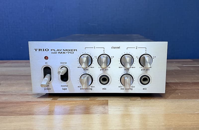 Trio MX-70 BBD Echo Effects / 2ch Analog Mixer [Great | Reverb Canada