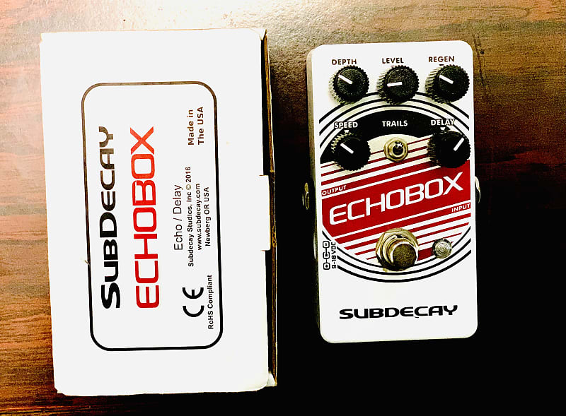 SubDecay Echobox White | Reverb