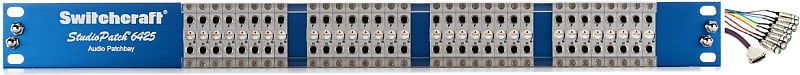 Switchcraft Studio Patch 6425 64-point TT - DB25 Patchbay | Reverb