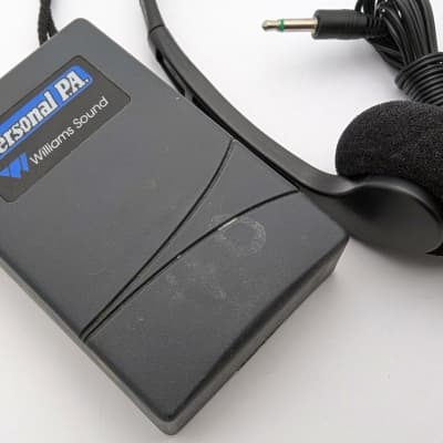 Williams Sound Personal PA FM Receiver Model R7 w/ Headphones | Reverb