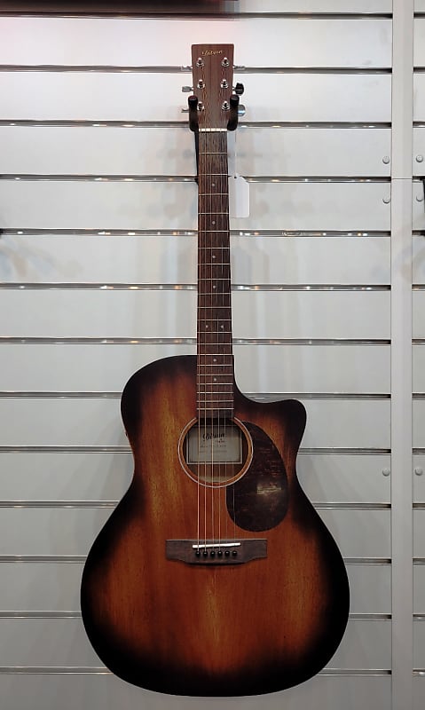 Ditson GC-15E AGED Grand OM Electro-Acoustic Guitar | Reverb
