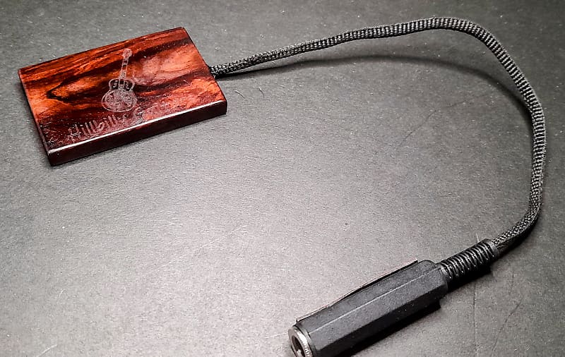 Hillbilly Guitars Rosewood Ultra Thin Surface Mount Humbucker | Reverb