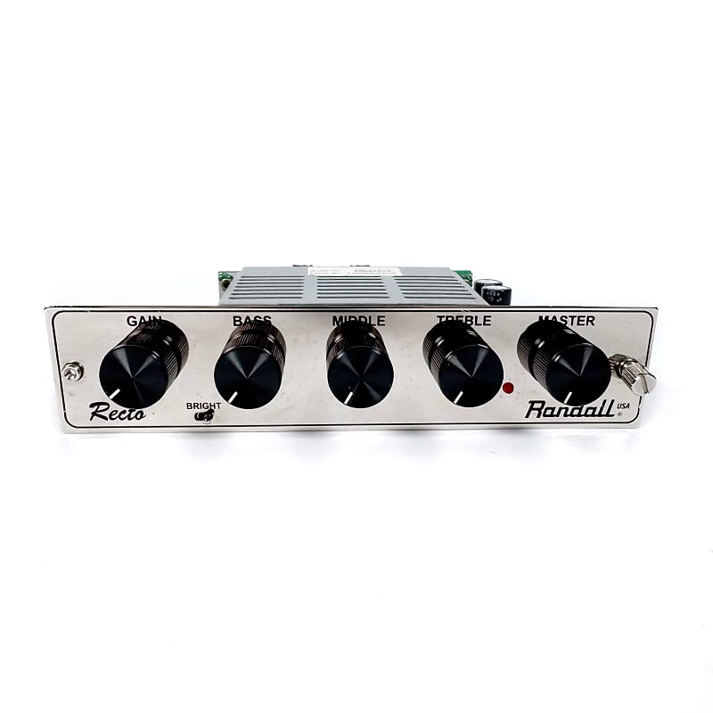 Randall MTS Series Recto Tube Guitar Preamp Module | Reverb