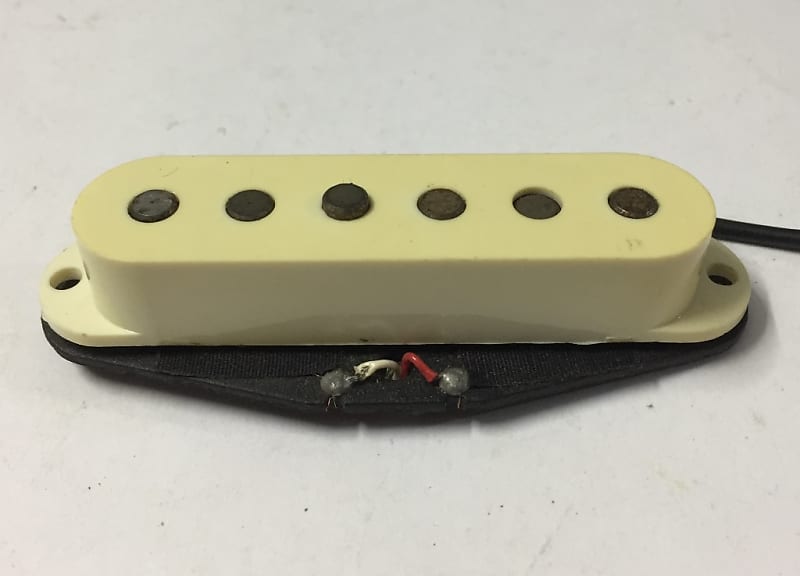 1980s Greco Stratocaster bridge pickup 6.55k original relic | Reverb