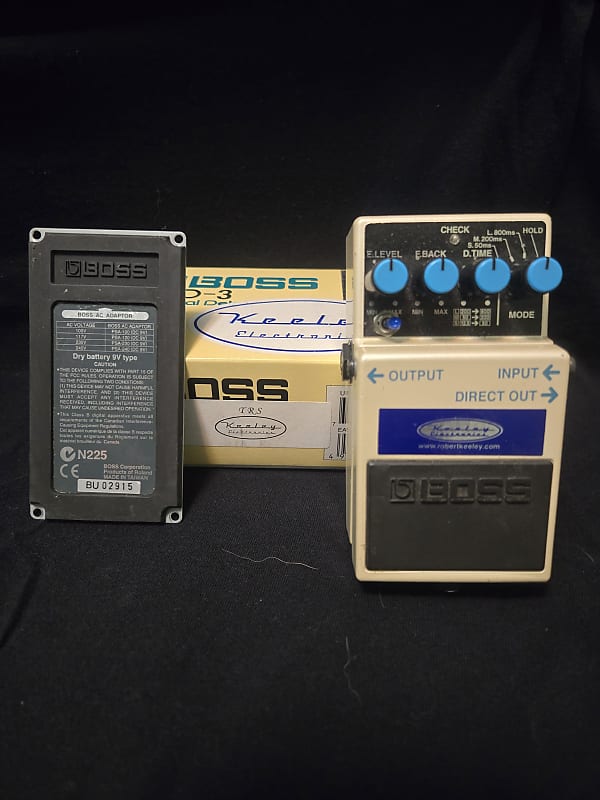 Boss DD-3 Digital Delay with Keeley Mod 2010's - Cream | Reverb