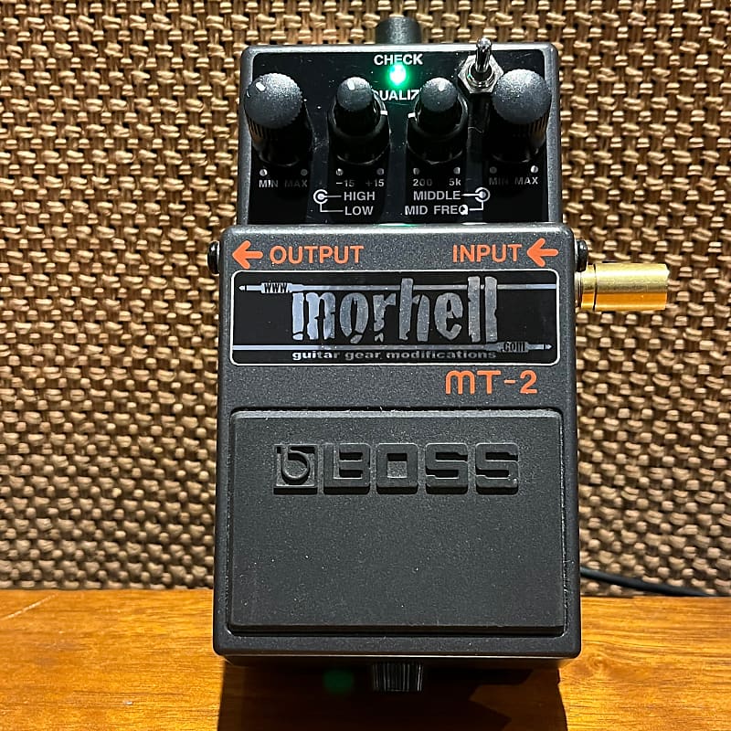 morhell Boss MT-2 Metal Zone Distortion with Tone- Mod and | Reverb