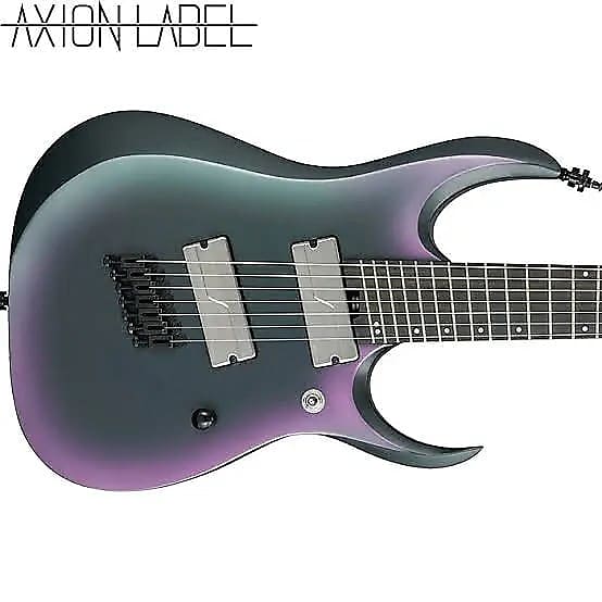 IBANEZ RGD71ALMS Axion Label Multi Scale 7 String Black | Reverb