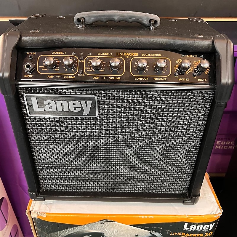 Laney Linebacker 20 Guitar Combo practice amp, excellent | Reverb