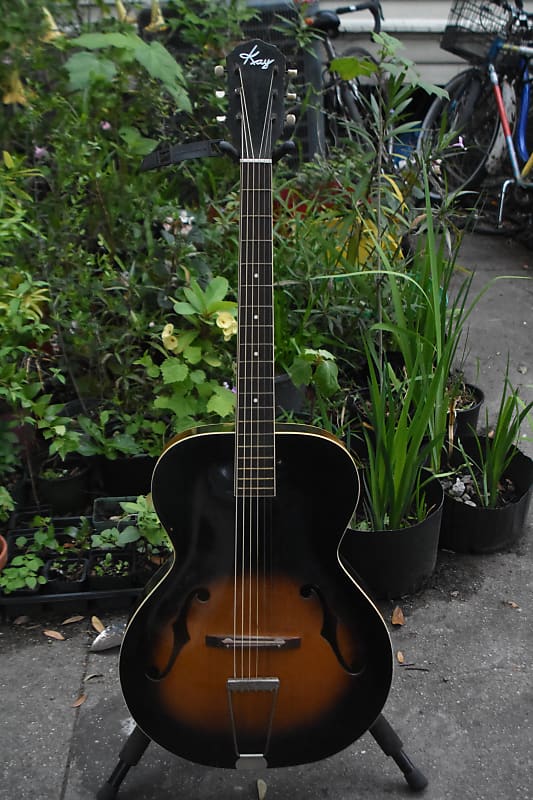 Vintage Kay N1 Archtop Tobacco burst 60's | Reverb