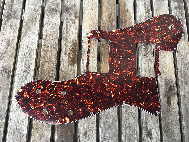 TELECASTER 72 Deluxe Pickguard Vintage Tortoise Tele Gitarre | Reverb