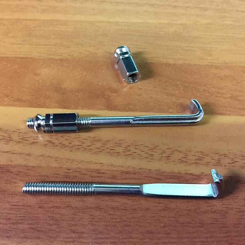 PAIR banjo hook & nut chrome plated | Reverb UK