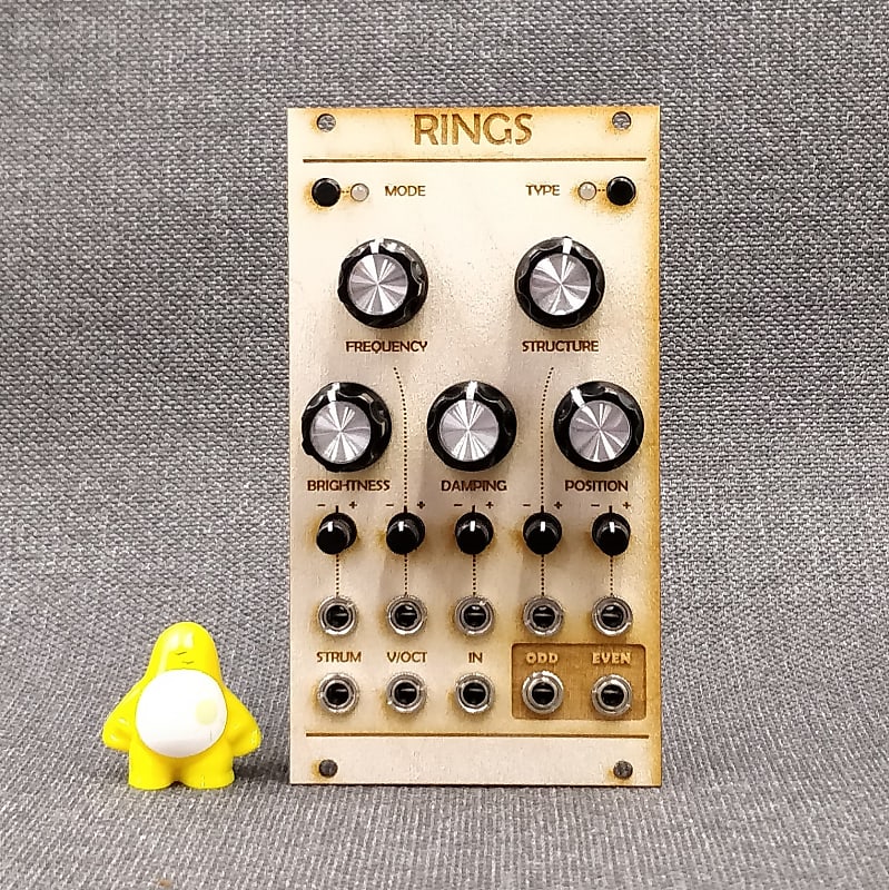 Mutable Instruments Rings Clone Eurorack Module - Wood | Reverb UK