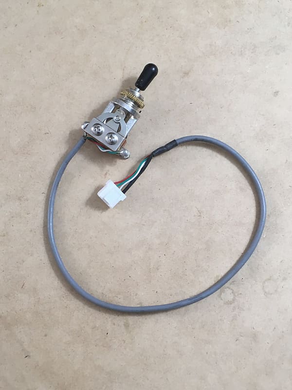 Epiphone 3-Way LP Toggle Switch Natural Relic Treble Guitar | Reverb