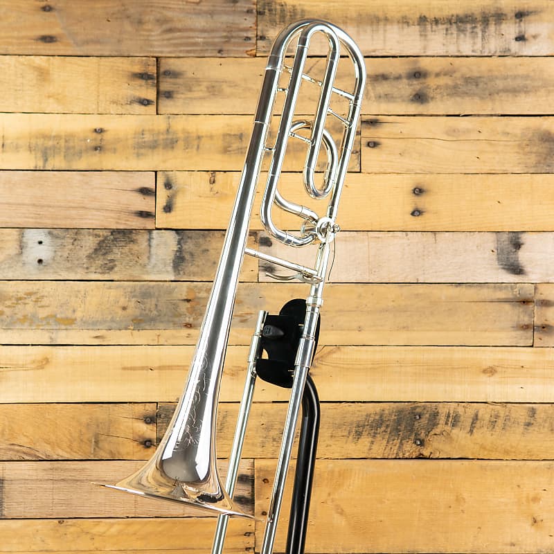 C.G. Conn 66H F-Attachment Trombone - Silver Plated | Reverb