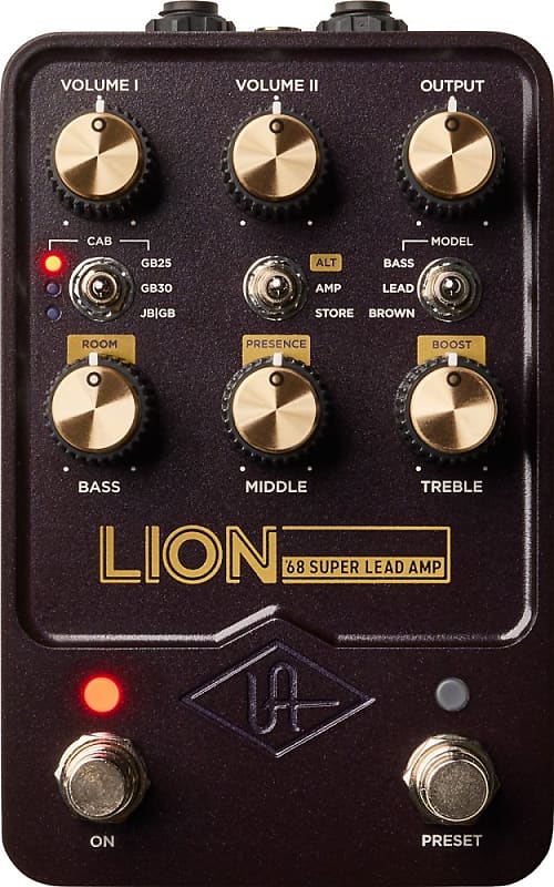 Universal Audio Lion '68 Super Lead Amp | Reverb
