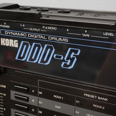 KORG DDD-5 Vintage 80s Dynamic Digital Programmable Drum | Reverb