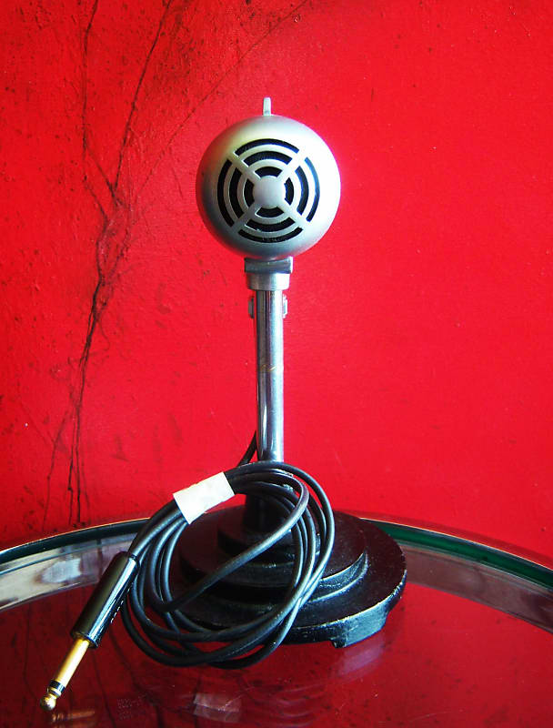 Vintage RARE 1940's Turner CX crystal "bullet" microphone | Reverb