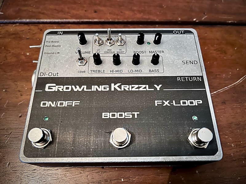 Gallien-Krueger 800RB hand made preamp with boost and DI 2022 | Reverb